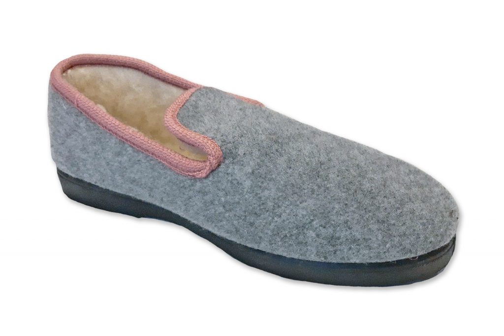 Collection Chaussons femmes fourrés unis | La Vraie Charentaise